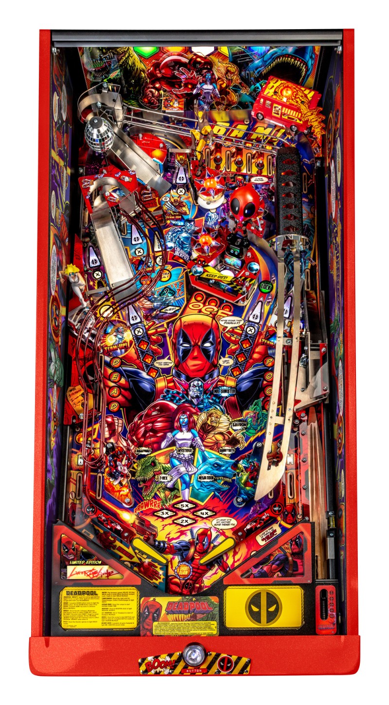Flipper Deadpool Limited Edition - Stern Pinball | Lyon Flipper