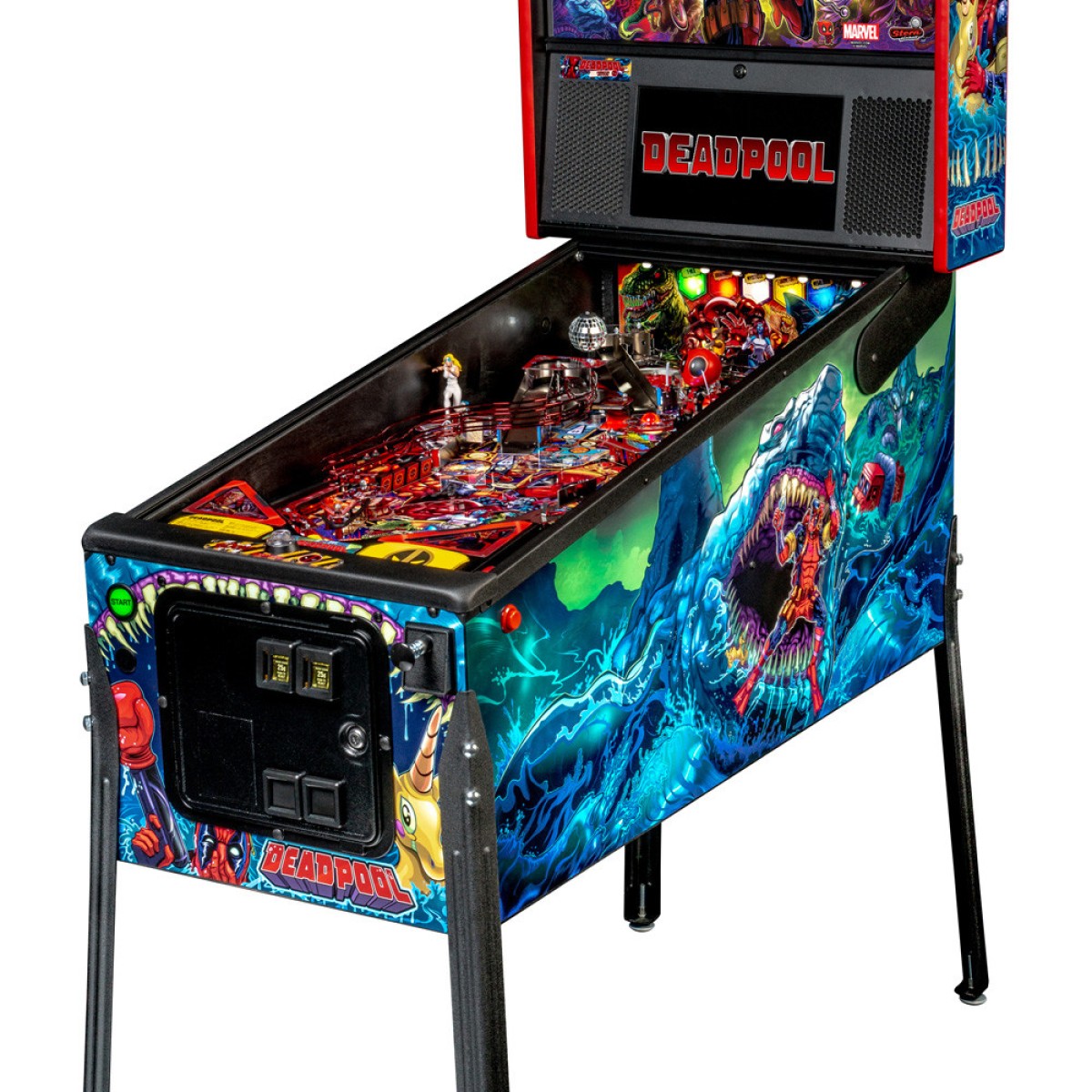 Flipper Deadpool Premium - Stern Pinball | Lyon Flipper