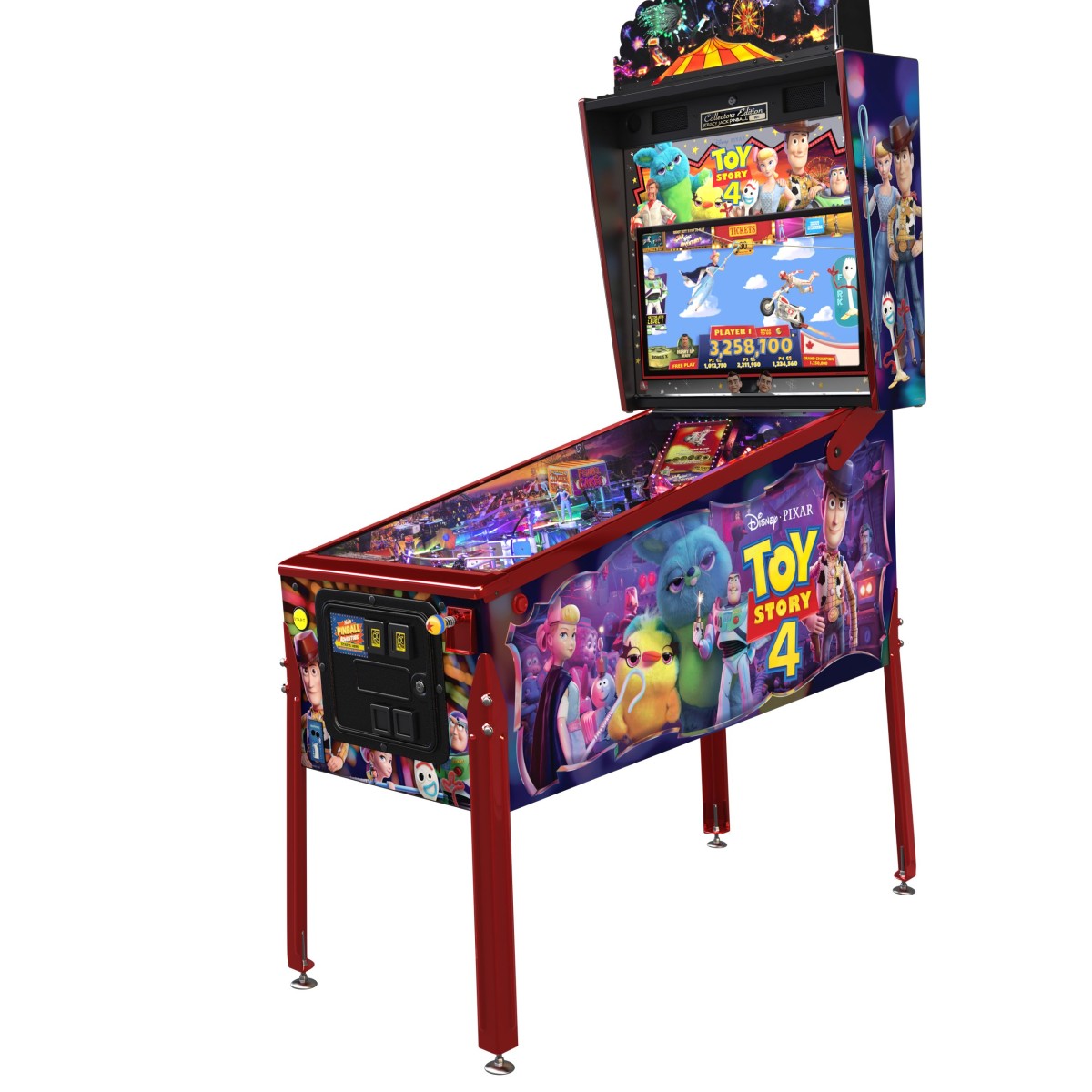 Flipper Toy Story 4 Collector Edition - Jersey Jack Pinball | Lyon Flipper