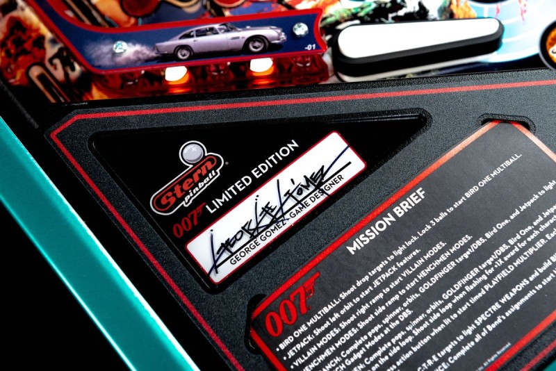 Flipper James Bond 007 (Dr. No) Limited Edition - Stern Pinball | Lyon ...