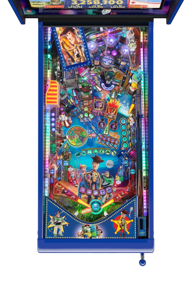 Flipper Toy Story 4 Limited Edition - Jersey Jack Pinball | Lyon Flipper